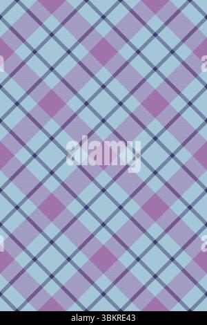 Twill pattern plaid vector, short fabric textile background. Faded ...