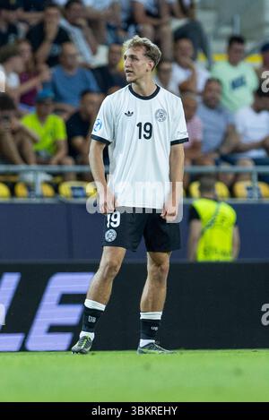 Nelson Weiper (Deutschland, 19) bei der UEFA U21-Europameisterschaft im ...