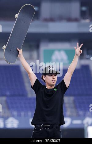 Daiki Ikeda (JPN), JUNE 22, 2025 - Skateboarding : X Games Osaka 2025 Men's Skateboard Street at ...