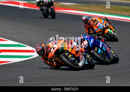 ONCU Deniz (tur), Red Bull KTM Ajo, Kalex Moto2, portrait, celebrating ...