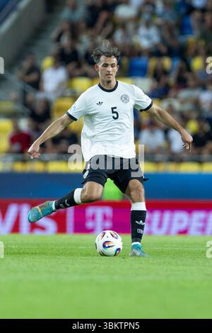 Max Rosenfelder (Deutschland, 5) bei der UEFA U21-Europameisterschaft ...