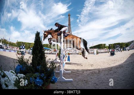 Franck CURTI of France during the Longines Paris Eiffel Jumping 2026 ...