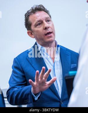 Reform UK treasurer Nick Candy arrives at the Rolls Building, central ...