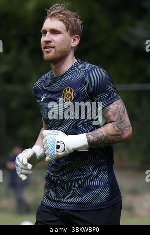 goalkeeper Justin Treichel of Roda JC looks on during the Dutch Keuken ...