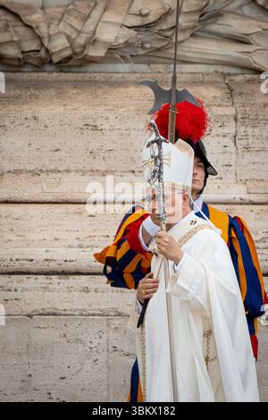 Pope Leo XIV arrives to celebrate Mass on the Day of the Epiphany of ...
