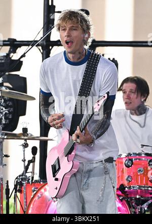 Machine Gun Kelly (MGK Stock Photo - Alamy