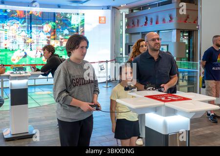 The Nintendo store is located at 10 Rockefeller Center in midtown ...