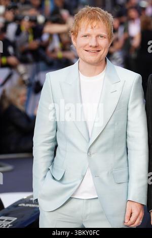 Ed Sheeran attending the European Premiere of ‘F1 The Movie’ at ...