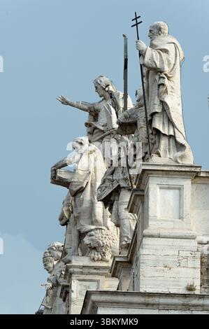Rome, Italy. 22nd June, 2025. Pope Leo XIV celebrates the Corpus Domini ...