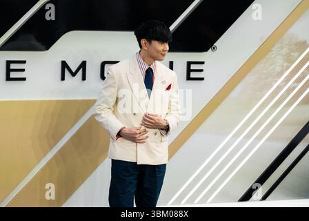 JJ Lin attends the F1 The Movie European premiere at Cineworld ...