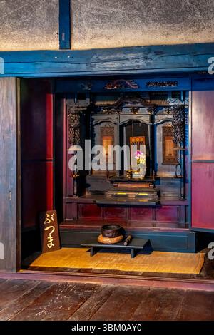 Altar to Buddha, Hida No Sato, Hida Folk Village, Takayama, Japan Stock ...