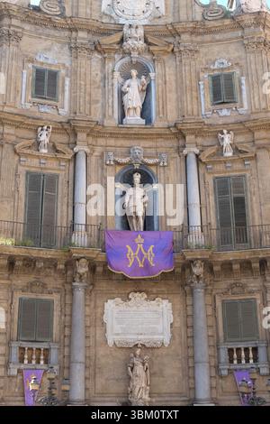 Holy Week in Palermo PALERMO, ITALY - APRIL 17: Procession of the ...