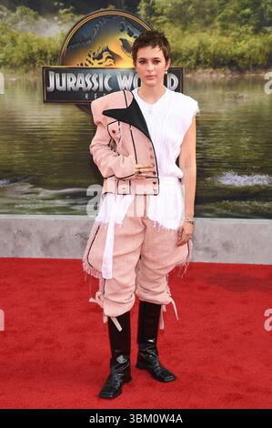 Ny. 23rd June, 2025. Philippine Velge at arrivals for JURASSIC WORLD ...