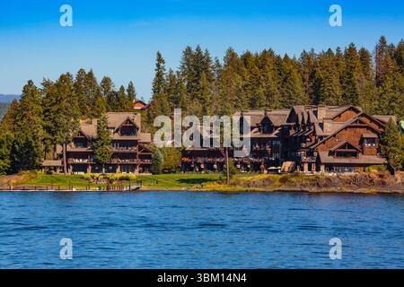 Worldmark Arrow Point, Lake Coeur d'Alene, Idaho, USA. (Editorial Use ...
