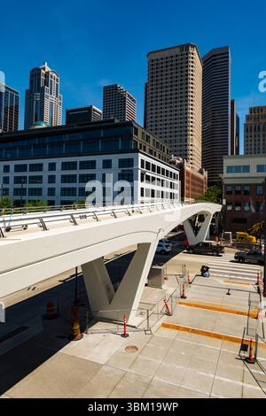 Seattle Ferry Terminal at Colman Dock, Seattle, Washington State, USA ...
