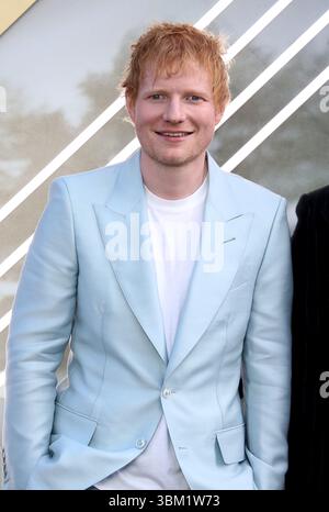 Ed Sheeran attends the F1 The Movie European premiere at Cineworld ...