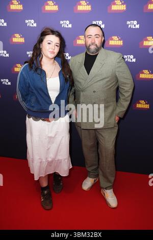 Greta Jones and Celyn Jones attending the Into Film Awards at Odeon ...
