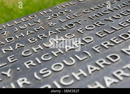 The 7 July Memorial, a permanent memorial to honour the victims of the ...