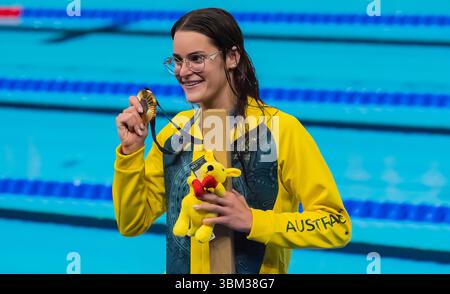 Kaylee Mckeown in the Women's 100m Backstroke final during the ...