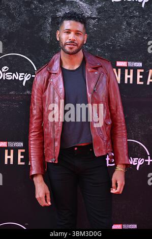 Jeffrey Bowyer-Chapman beim Launch der Marvel Television Serie 'Iron ...
