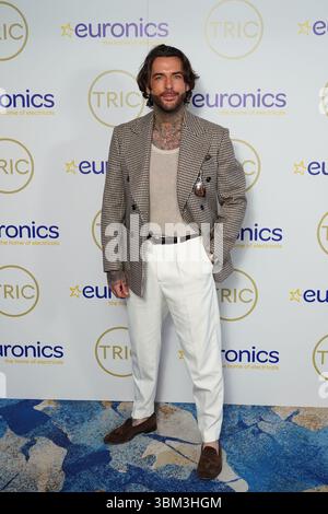 Pete Wicks attends the Television and Radio Industries Club (Tric ...