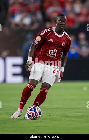 Aliou Dieng of Al Ahly FC in action during the FIFA Club World Cup ...