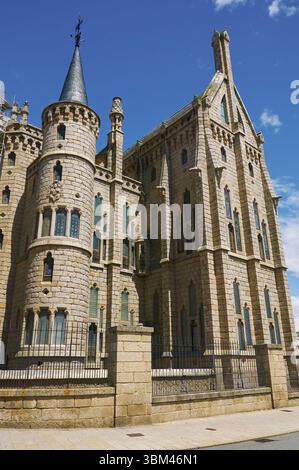 The Episcopal Palace of Astorga is a building designed by the Spanish ...