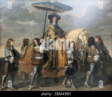 Chancelier Seguier by Charles Le Brun Stock Photo - Alamy
