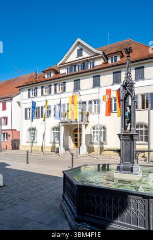 Old city of Mengen, Germany Stock Photo - Alamy