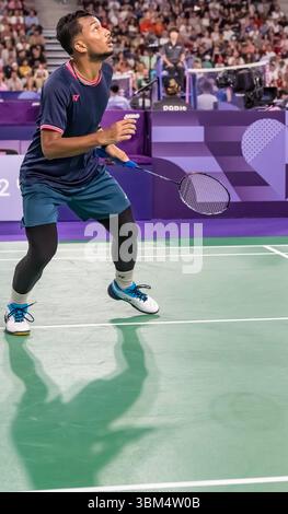 PRINCE DAHAL of Nepal (NEP) plays against MISHA ZILBERMAN of Israel ...