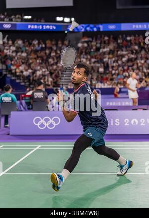 PRINCE DAHAL of Nepal (NEP) plays against MISHA ZILBERMAN of Israel ...