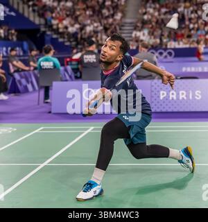 PRINCE DAHAL of Nepal (NEP) plays against MISHA ZILBERMAN of Israel ...