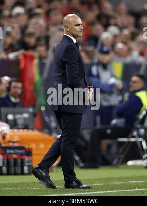 MUNCHEN - Portugal coach Roberto Martinez during the UEFA Nations ...