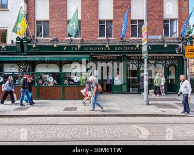 The Kingfisher Restaurant, Dublin's Best Fish & Chips shop exterior ...