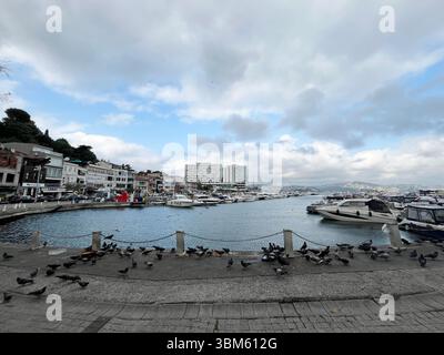 turkey istanbul 20 june 2025. Busy city road seen from above during ...