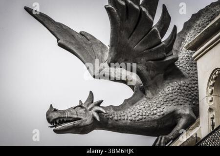 Ceuta, Spain Autonomous Spanish city in north Africa. Statue of ...