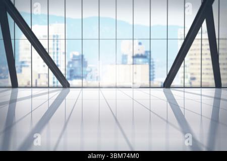 View of several building from inside Stock Photo - Alamy