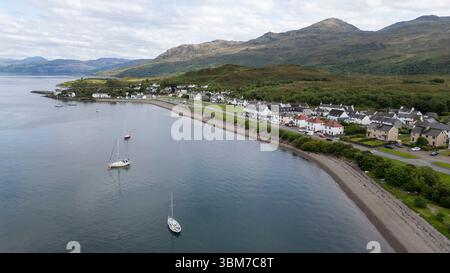 Kyleakin on the Isle of Skye in the Inner Hebrides, Scotland Stock ...
