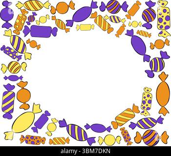 halloween candy drop Stock Vector Image & Art - Alamy