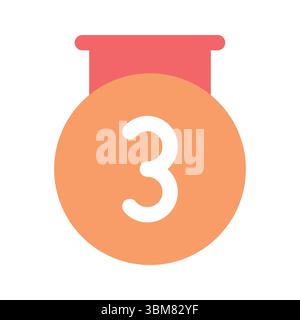 Visually appealing icon of sports medal up for premium use Stock Vector ...
