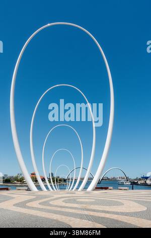 Perth, WA, Australia - Spanda sculpture by Christian de Vietri across ...