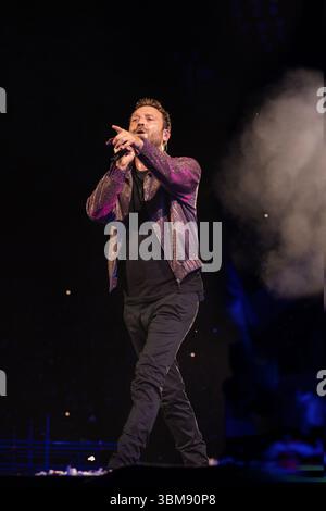 Napoli, Italy. 24th June, 2025. Italian singer Cesare Cremonini ...