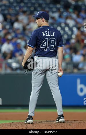 Kansas City Royals pitcher Kevin McCarthy throws during an intrasquad ...