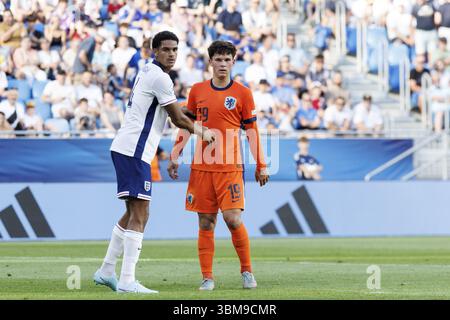 BRATISLAVA - Jarell Quansah of England U21 at the National Football ...