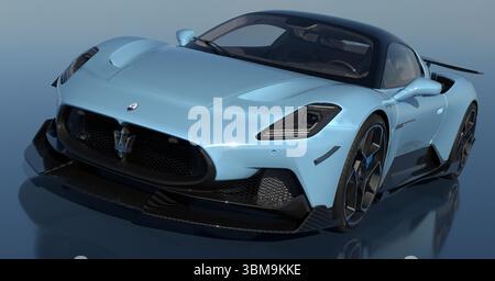 New Maserati MC20 Cielo Spyder supercar Stock Photo - Alamy