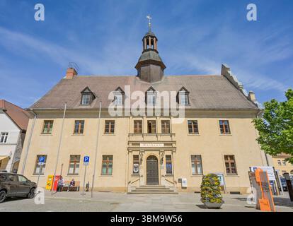 Rathaus, Markt, Wiesenburger Straße, Bad Belzig, Landkreis Potsdam ...