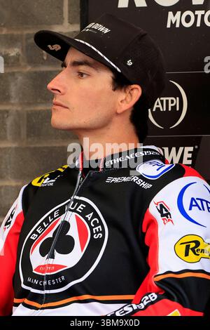 Zach Cook of Belle Vue ‘ATPI’ Aces and Tate Zischke (Reserve) of Belle ...