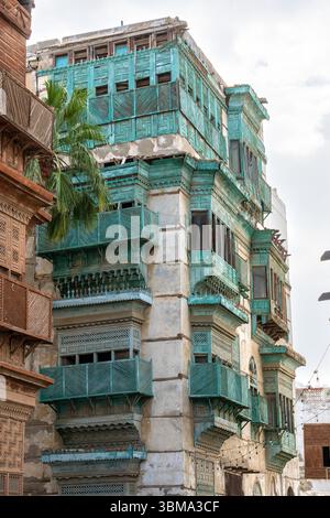 Architectural gems of Al Balad, historic heart of Jeddah, Saudi Arabia ...