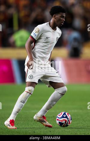 Joshua Acheampong of Chelsea FC in action during the FIFA Club World ...