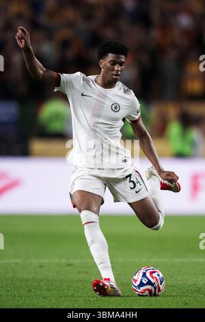 Joshua Acheampong of Chelsea FC in action during the FIFA Club World ...